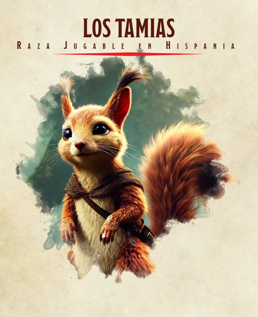 Tamia Raza Jugable 5e d&d (Ardilla) - Dungeon Masters Guild | DriveThruRPG