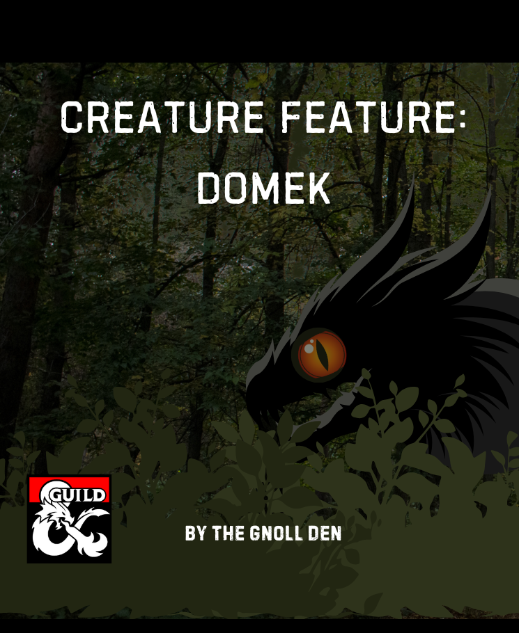 Creature Feature: Silent Domek - Dungeon Masters Guild | DriveThruRPG