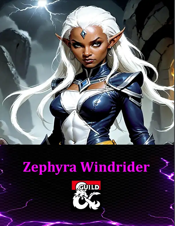 Zephyra Windrider - Dungeon Masters Guild | DriveThruRPG