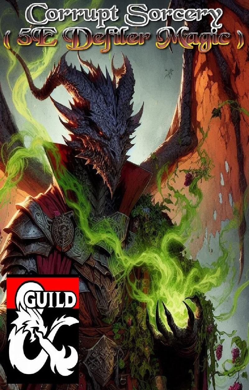 Corrupt Sorcery (5E Defiler Magic) - Dungeon Masters Guild | DriveThruRPG
