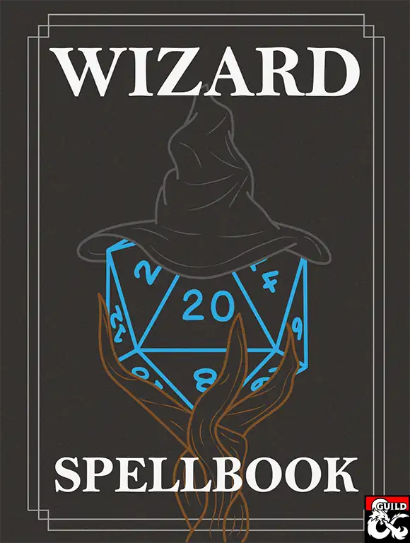 Wizard Spellbook fantasy 5e – long version, for tabletop roleplaying ...