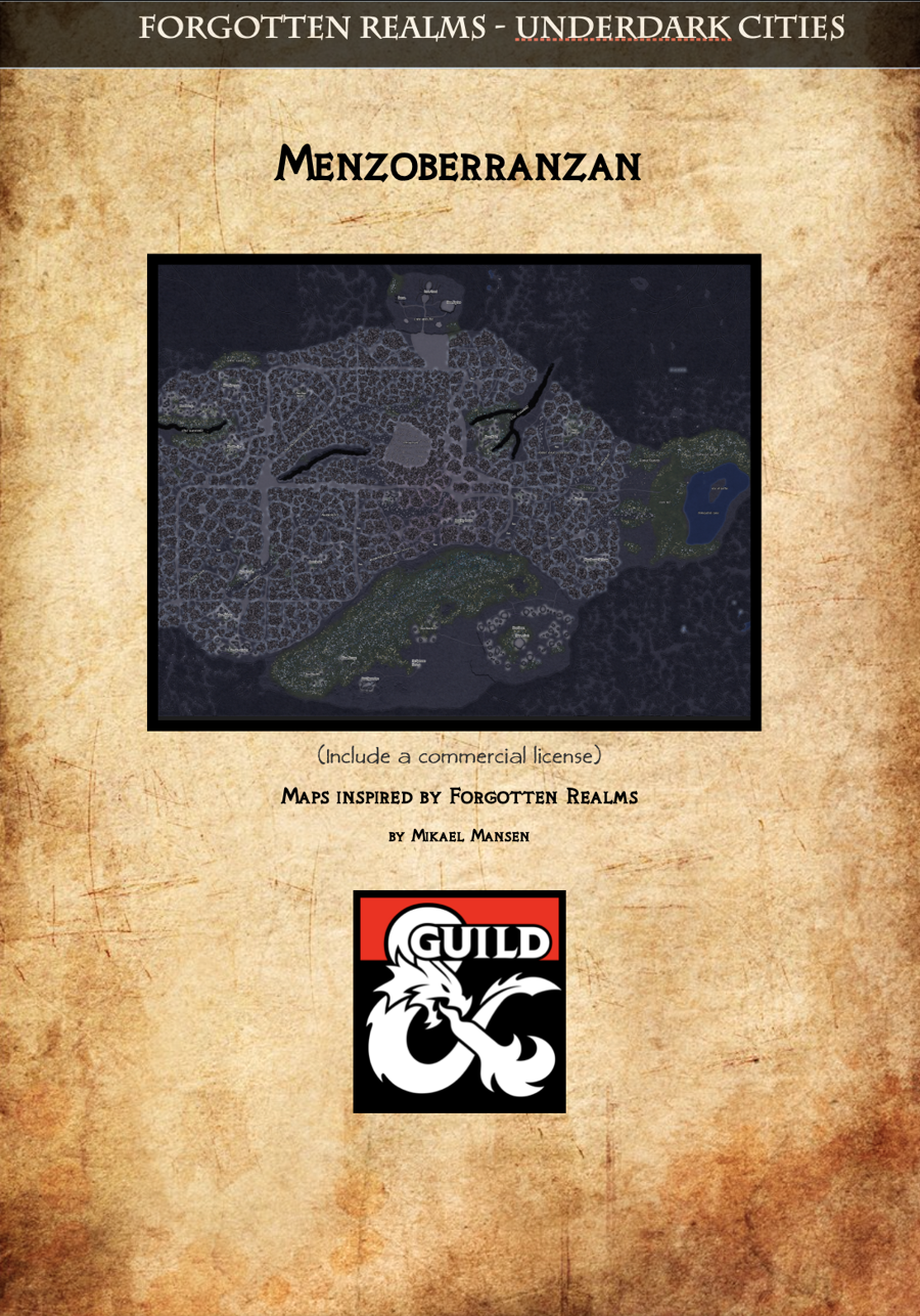 Menzoberranzan - Underdark Cities - Dungeon Masters Guild | DriveThruRPG