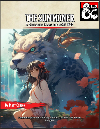The Summoner: Character Class for 2024 D&D - Dungeon Masters Guild ...