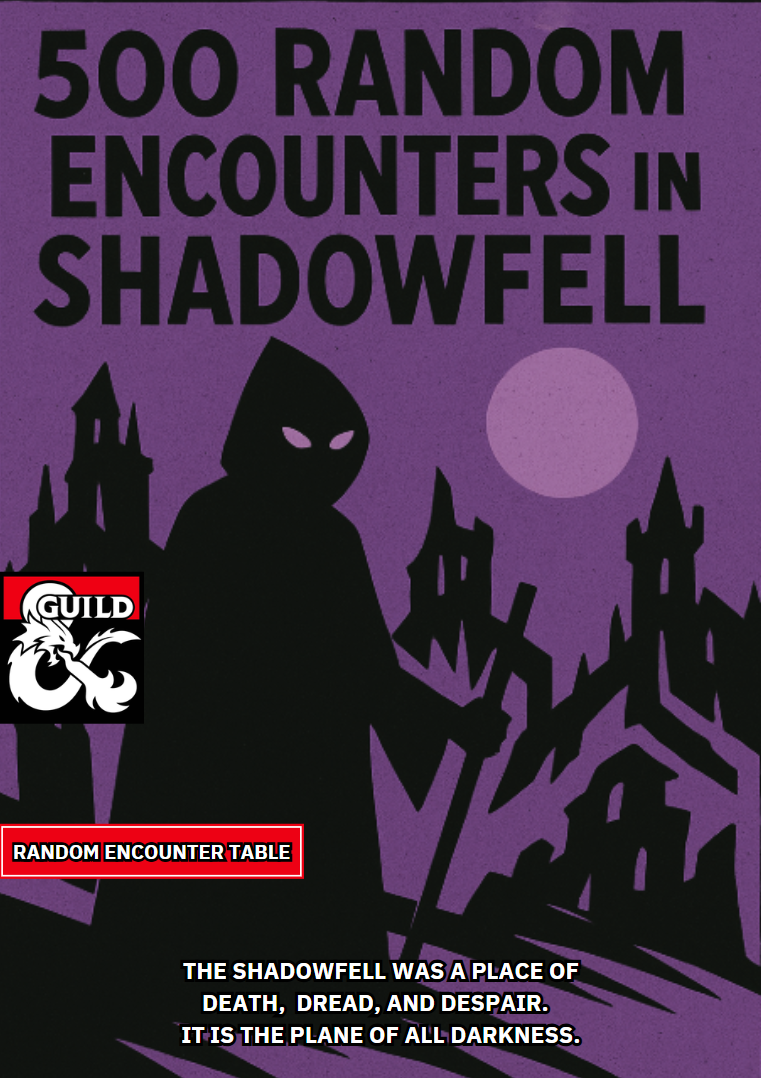 500 Random Encounters in Shadowfell - Dungeon Masters Guild | DriveThruRPG