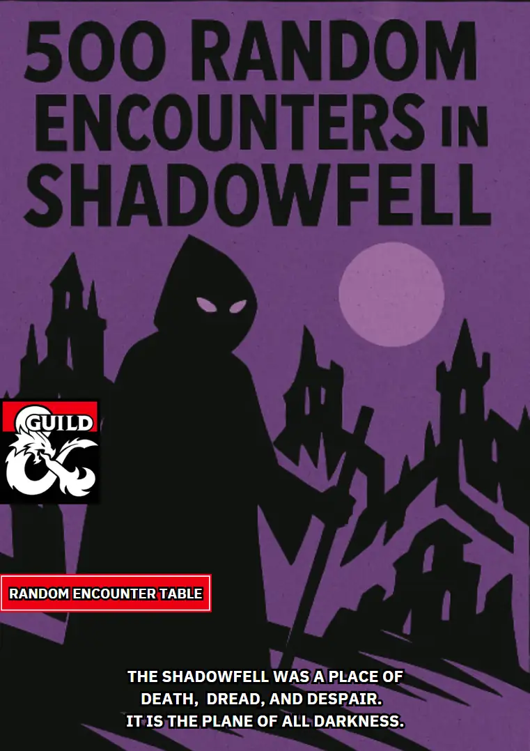 500 Random Encounters in Shadowfell - Dungeon Masters Guild | DriveThruRPG