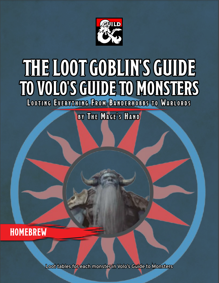The Loot Goblin's Guide to Volo's Guide To Monsters - Dungeon Masters Guild | DriveThruRPG
