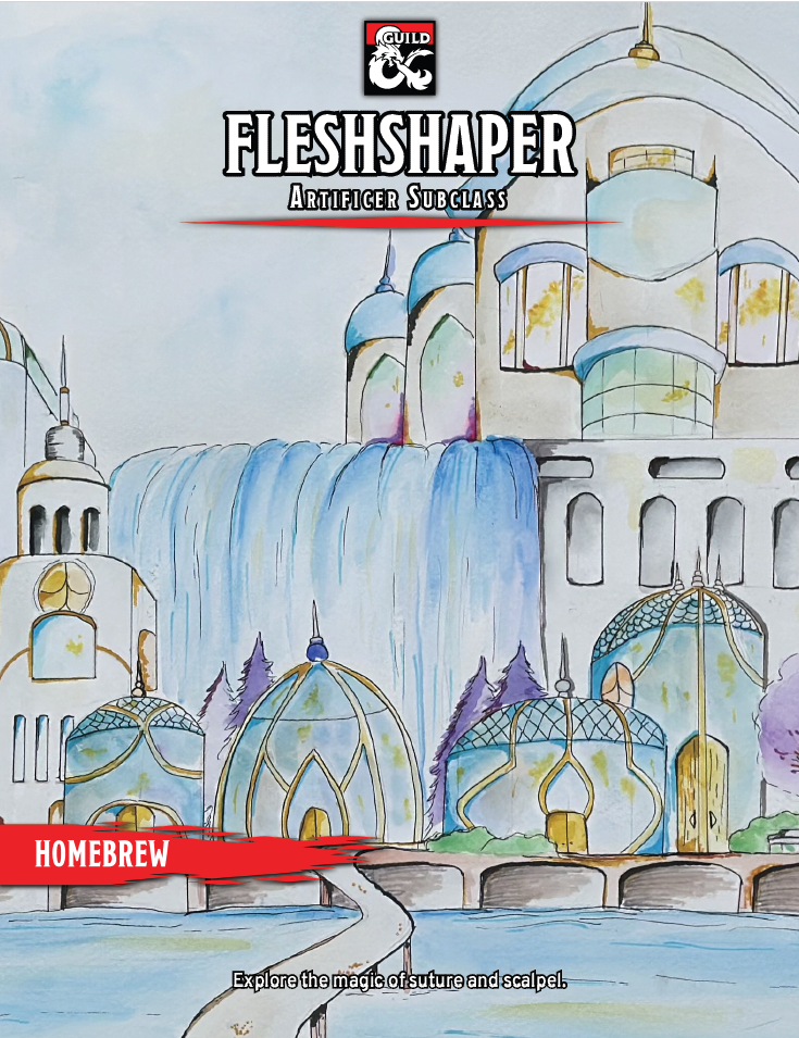 Fleshshaper; Artificer Subclass - Dungeon Masters Guild | DriveThruRPG
