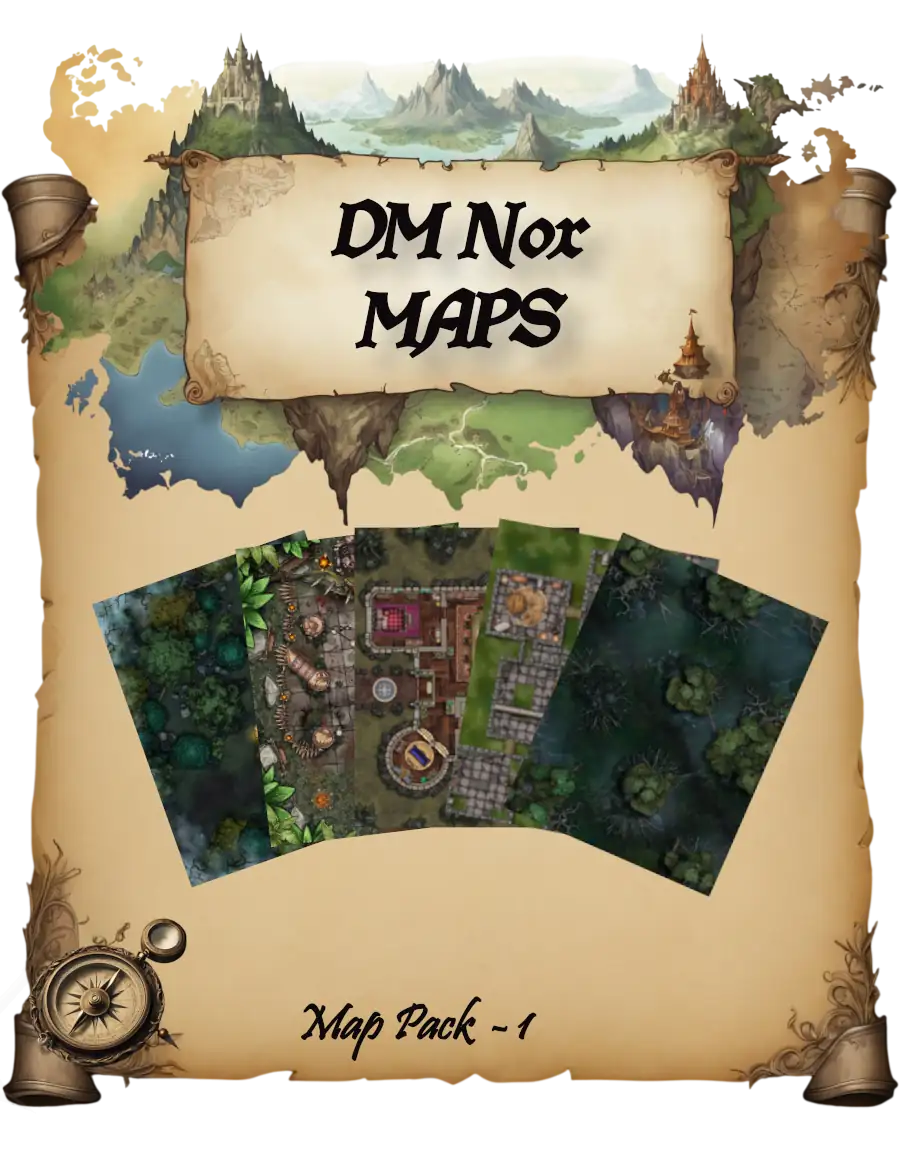 Map Pack 1 - DM_Nox - Dungeon Masters Guild | DriveThruRPG