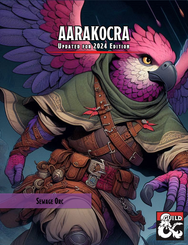 Aarakocra - Updated for 2024 Edition - Dungeon Masters Guild | DriveThruRPG