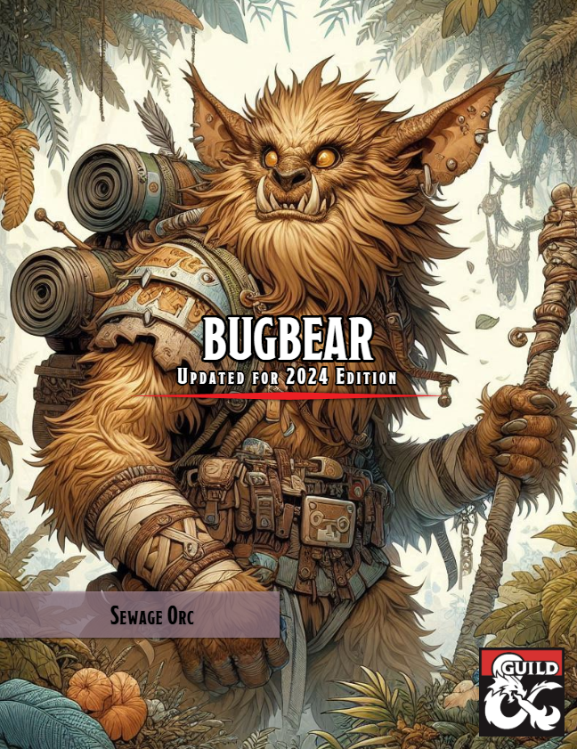 Bugbear - Updated for 2024 Edition - Dungeon Masters Guild | DriveThruRPG