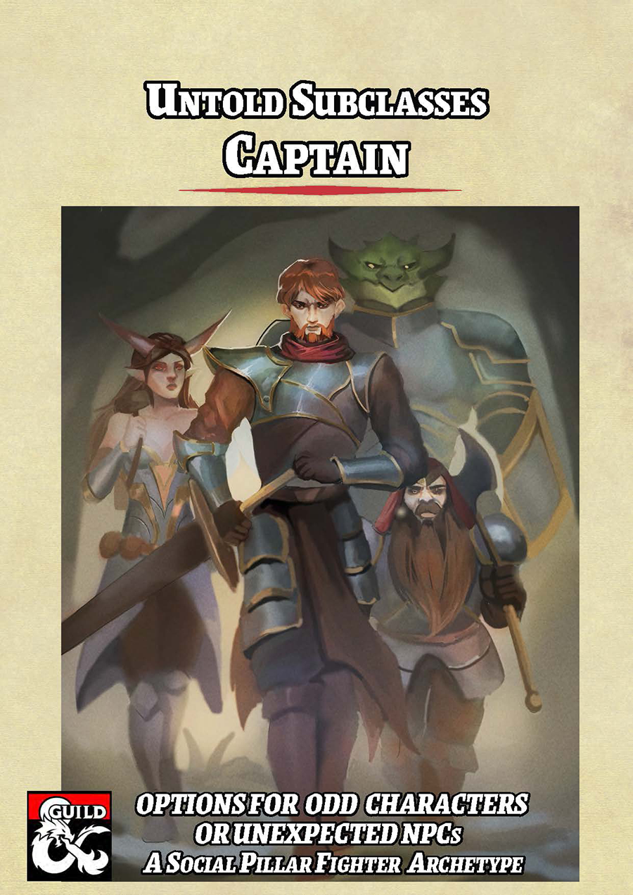 Untold Subclasses - Captain - Dungeon Masters Guild | DriveThruRPG