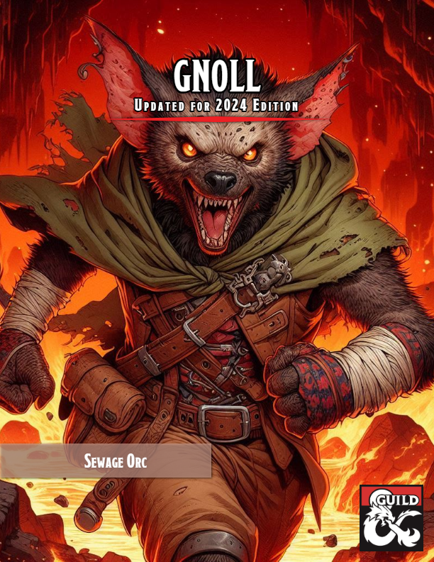 Gnoll - Updated for 2024 Edition - Dungeon Masters Guild | DriveThruRPG