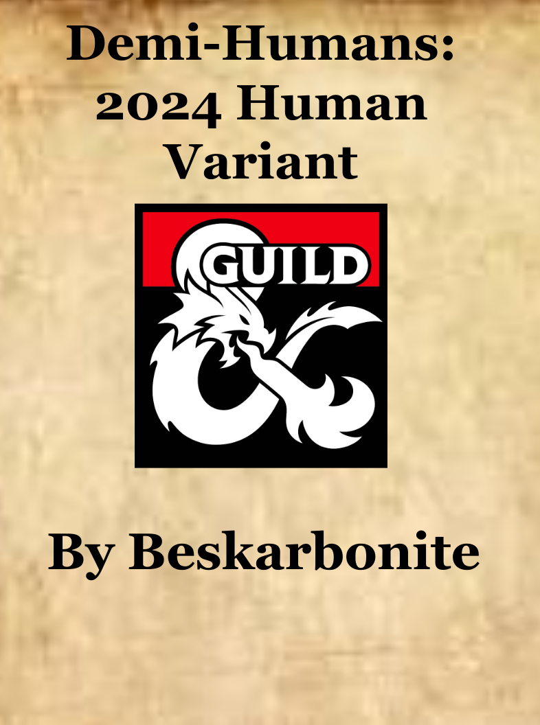 Demi-Human: 2024 Half-Humans - Dungeon Masters Guild | DriveThruRPG
