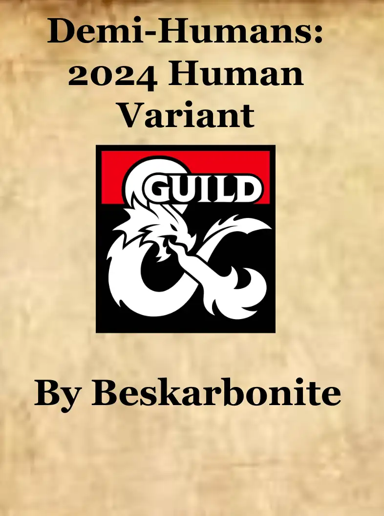 Demi-Human: 2024 Half-Humans - Dungeon Masters Guild | DriveThruRPG