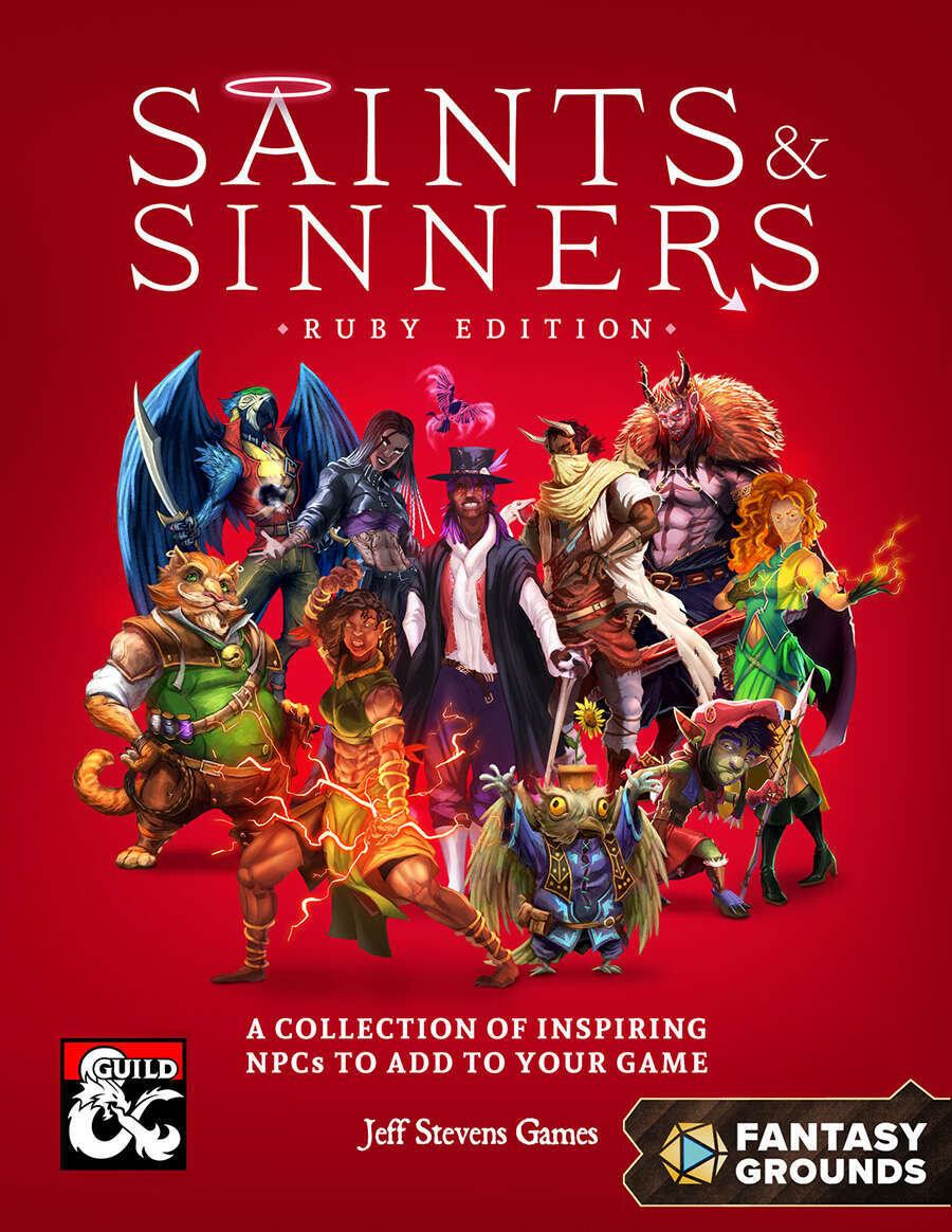 Saints & Sinners: Ruby Edition (Fantasy Grounds) - Dungeon Masters Guild | DriveThruRPG