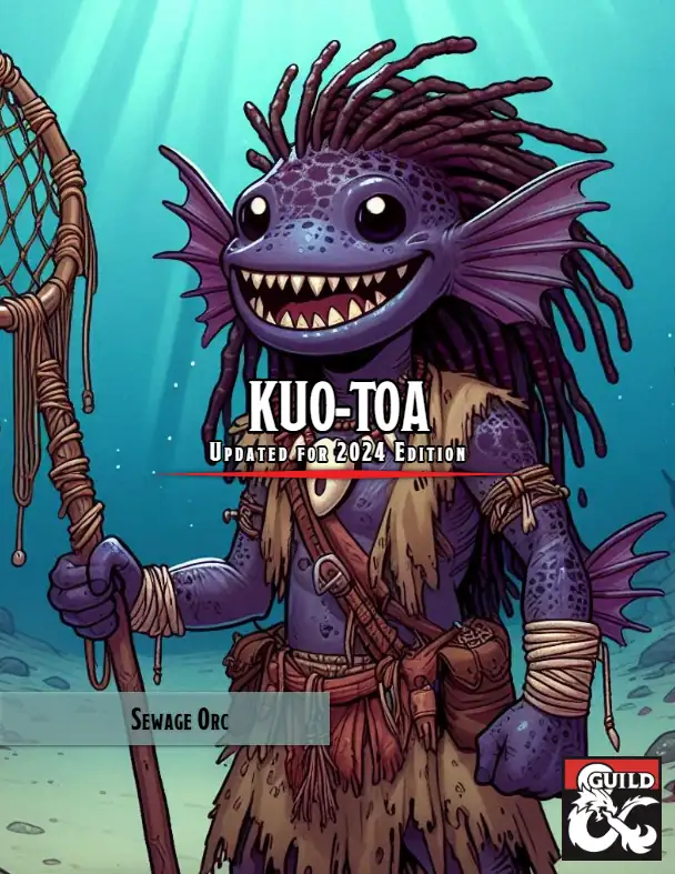 Kuo-Toa - Updated for 2024 Edition - Dungeon Masters Guild | DriveThruRPG