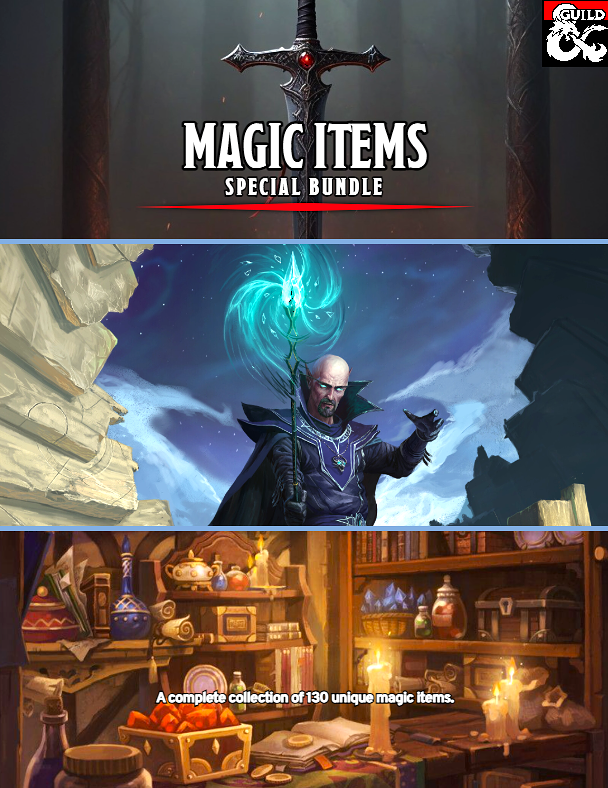 Magic Items Special Bundle [BUNDLE] - Dungeon Masters Guild | DriveThruRPG
