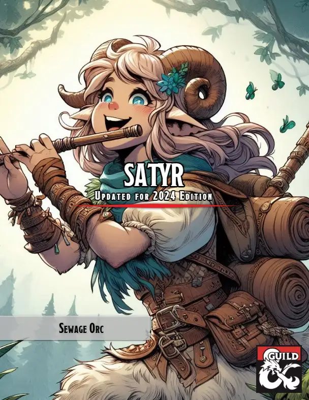 Satyr - Updated for 2024 Edition - Dungeon Masters Guild | DriveThruRPG