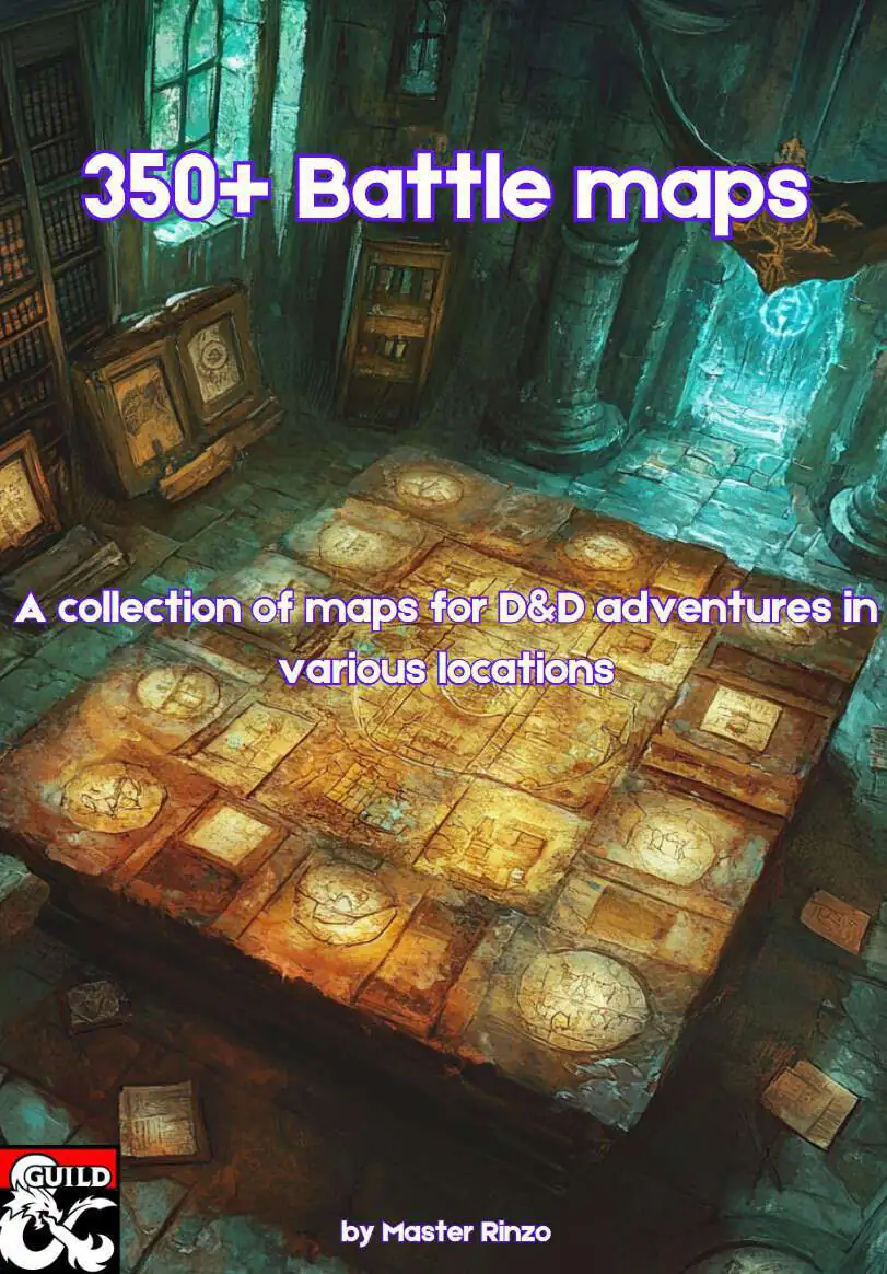 The Ultimate D&D Battle Map Vault – 350+ Maps for Every Adventure ...