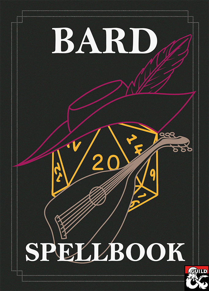 Bard Spellbook fantasy 5e – long version, for tabletop roleplaying ...
