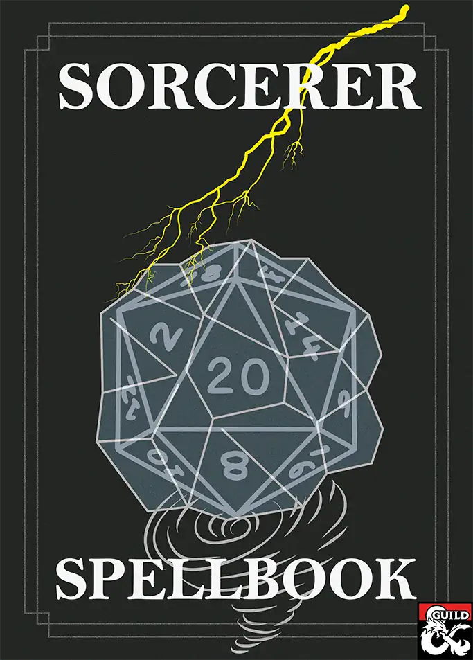 Sorcerer Spellbook fantasy 5e – long version, for tabletop roleplaying ...