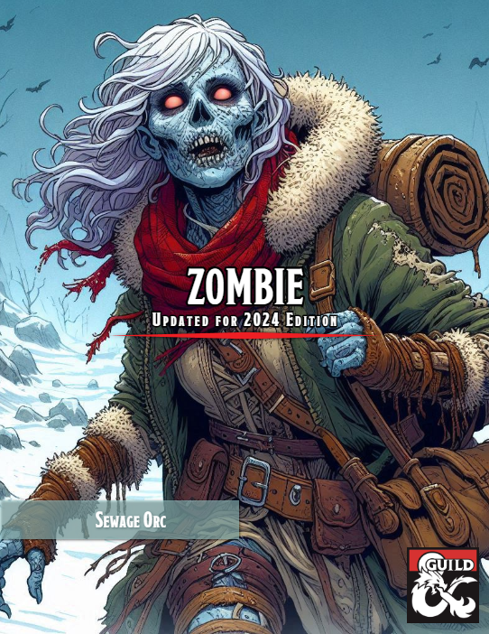Zombie - Updated for 2024 Edition - Dungeon Masters Guild | DriveThruRPG
