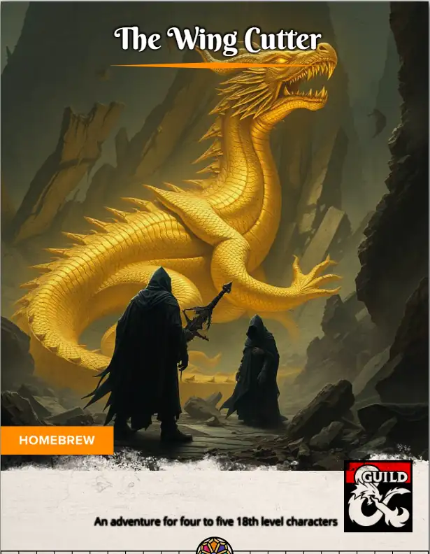 The Wing Cutter - Dungeon Masters Guild | DriveThruRPG