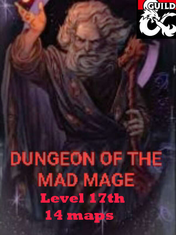 Dungeon of the Mad Mage 5th Dungeons and Dragons Level 17 - 14 Map Exclusive - Dungeon Masters ...