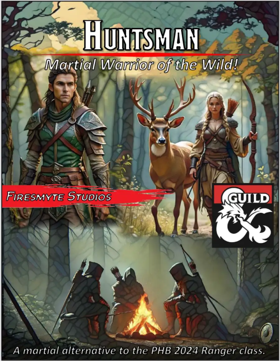The Huntsman Class: 2024 Edition - Dungeon Masters Guild | DriveThruRPG