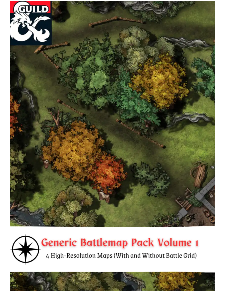 Generic Battlemap Pack – Volume 1 - Dungeon Masters Guild | DriveThruRPG