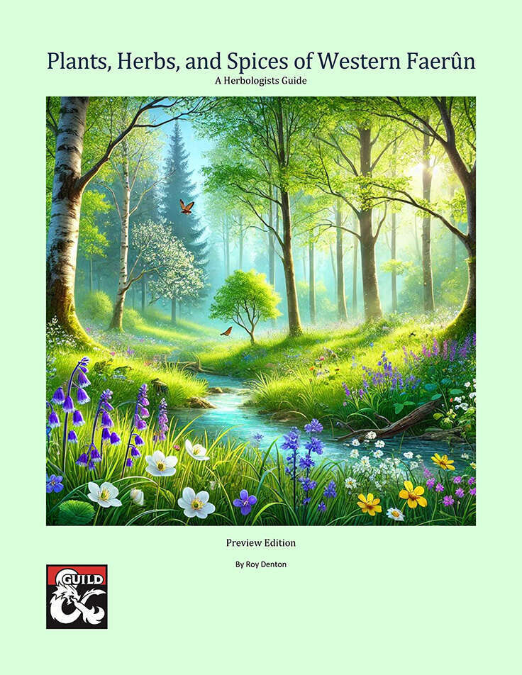 Plants, Herbs, and Spices of Western Faerûn - Preview - Dungeon Masters ...