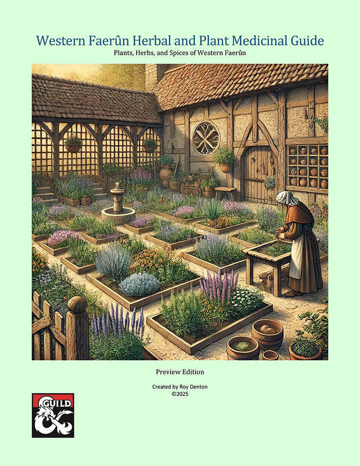 Western Faerûn Herbal and Plant Medicinal Guide - Preview - Dungeon ...