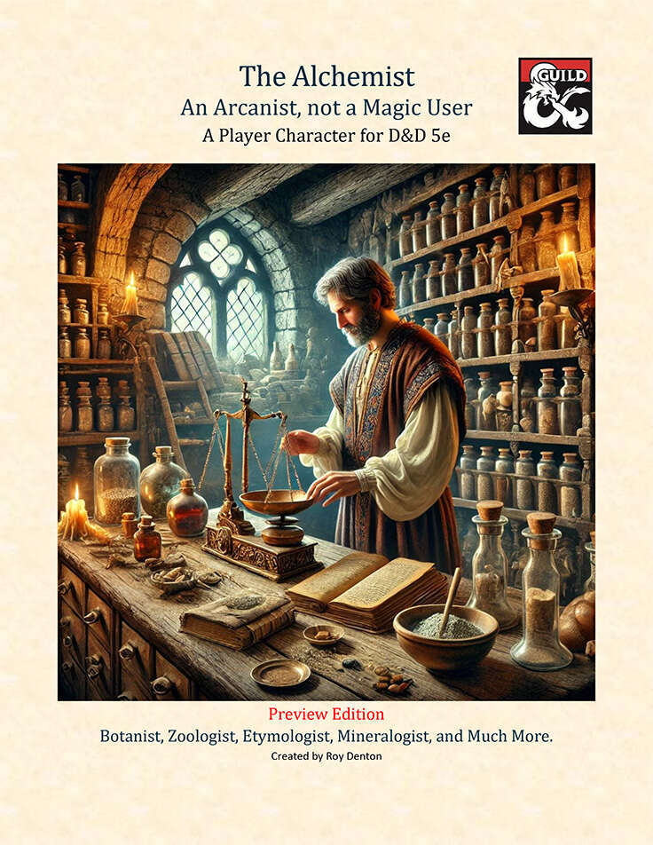 The Alchemist - Preview - Dungeon Masters Guild | DriveThruRPG