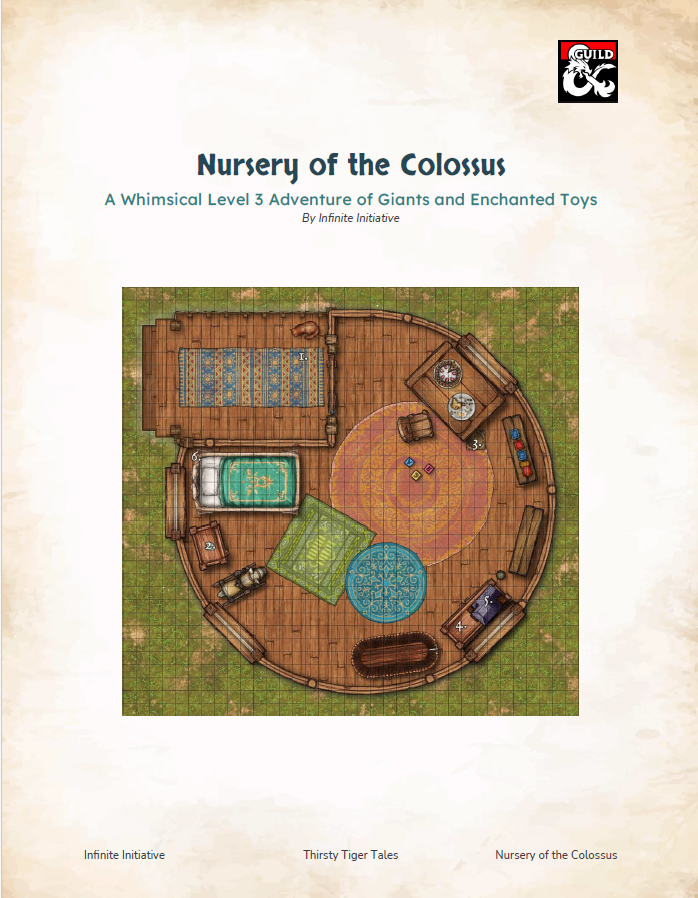 Nursery of the Colossus – A Whimsical Level 3 Adventure of Giants and ...