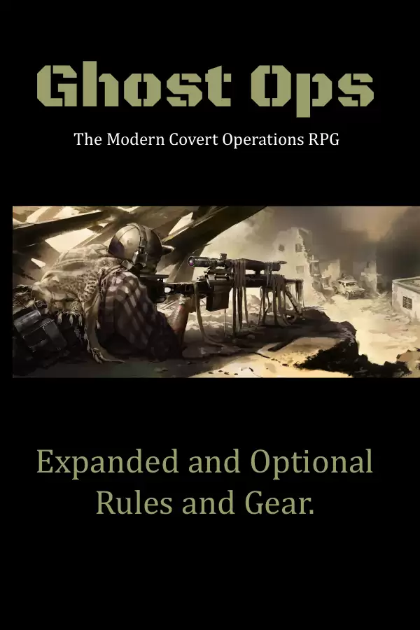 Ghost Ops - Expanded 1 - Broken Rat Games | Ghost Ops | DriveThruRPG