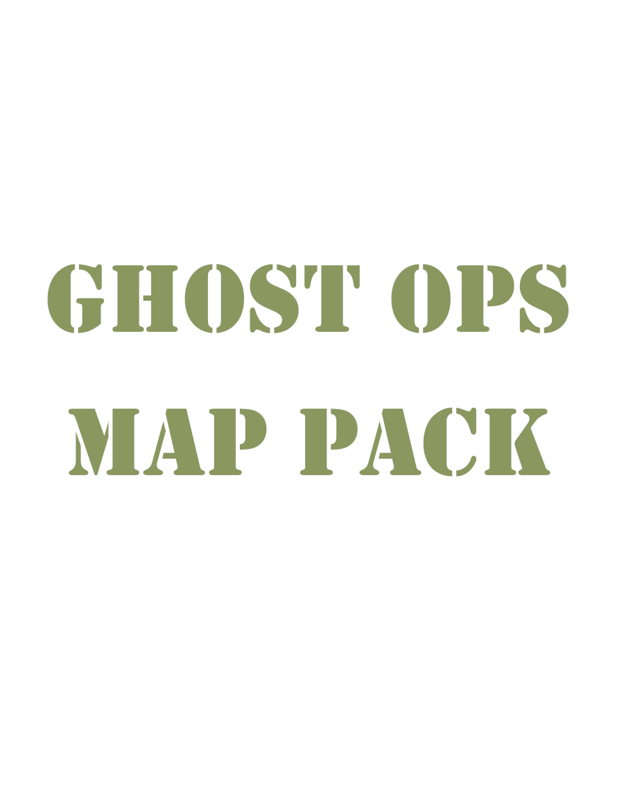 Ghost Ops Map Pack - Broken Rat Games | Ghost Ops | DriveThruRPG