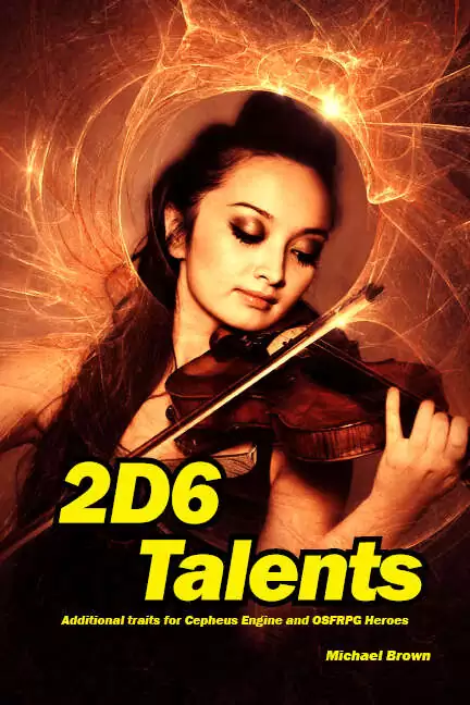 2D6 Talents - Michael Brown | Player Aids | DriveThruRPG