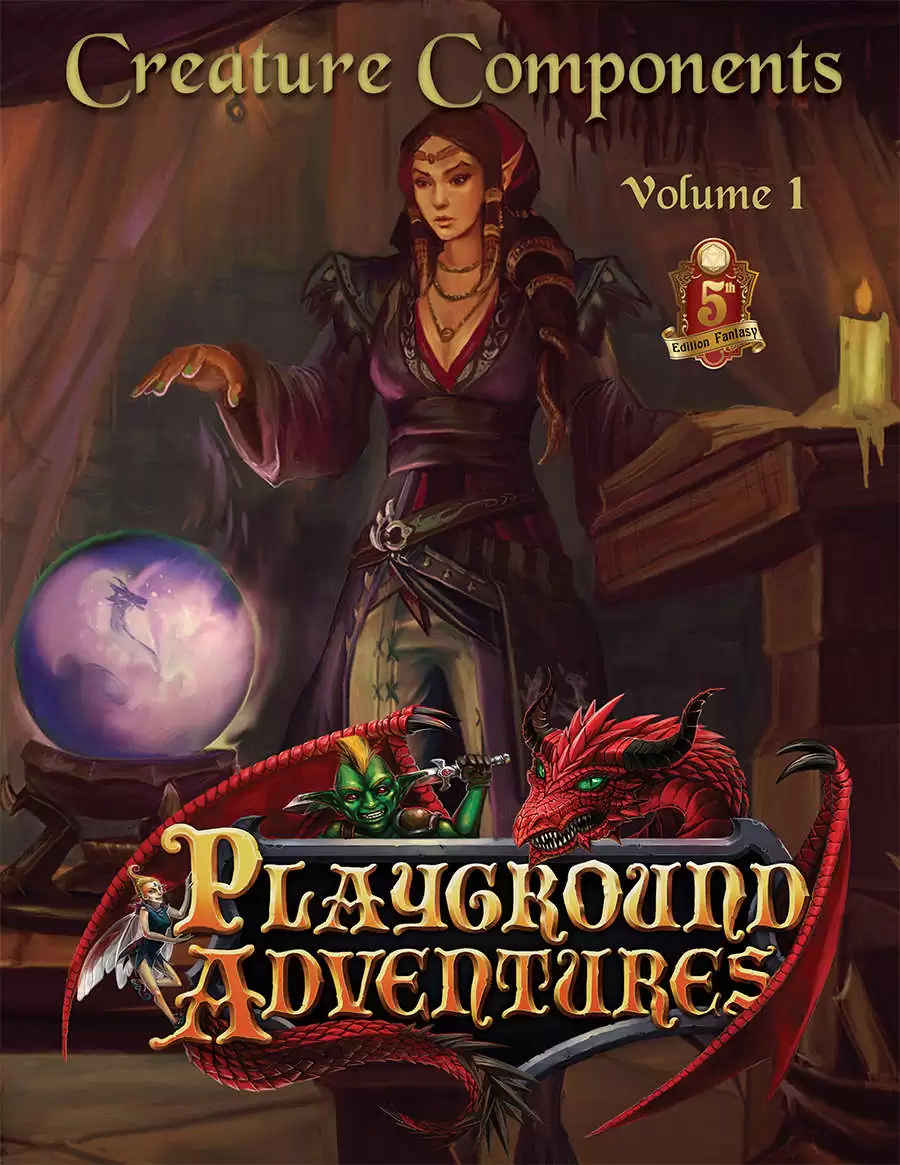 Creature Components Vol 1 5E - Playground Adventures | 5th Edition ...