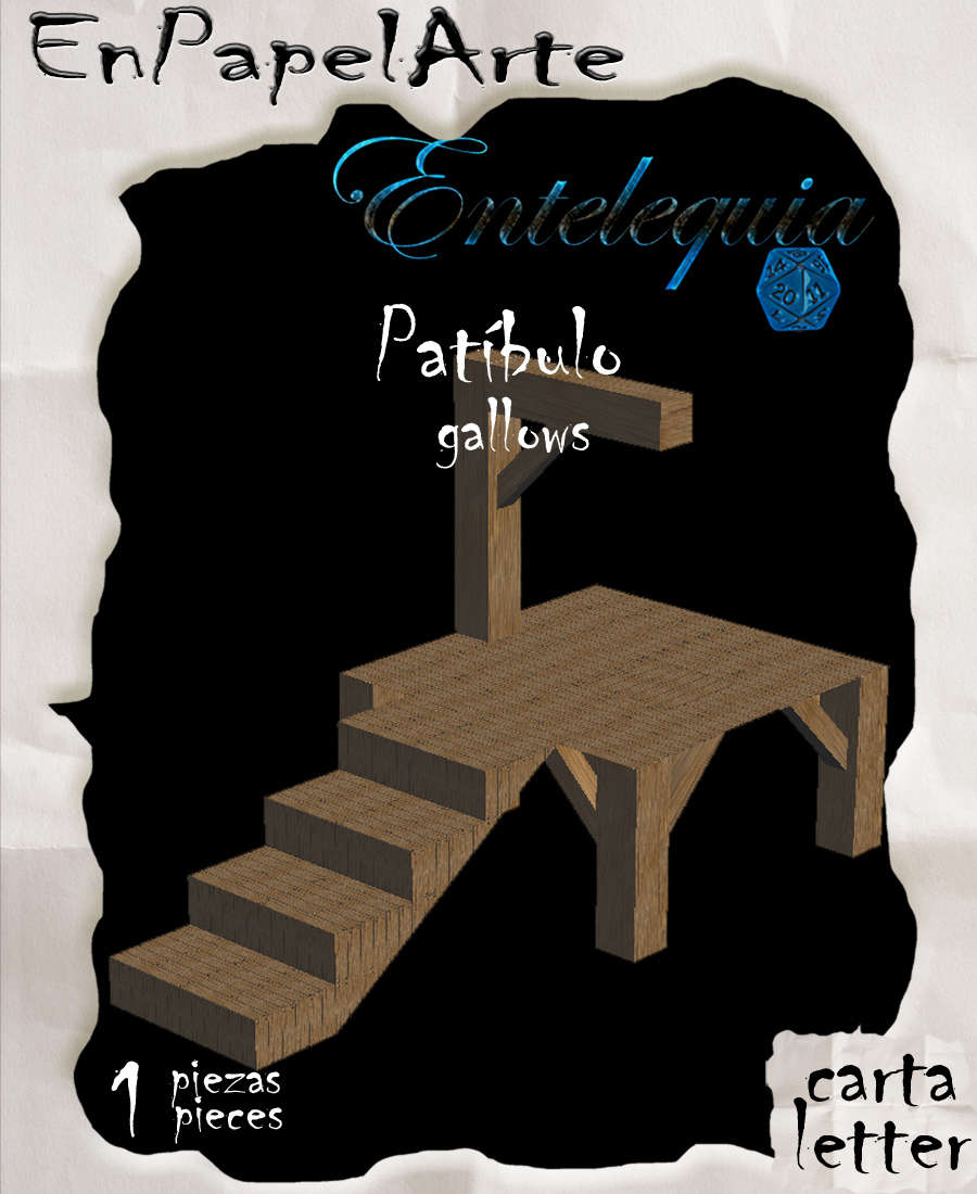 Patíbulo / Gallows (carta) - EnPapelArte | DriveThruRPG