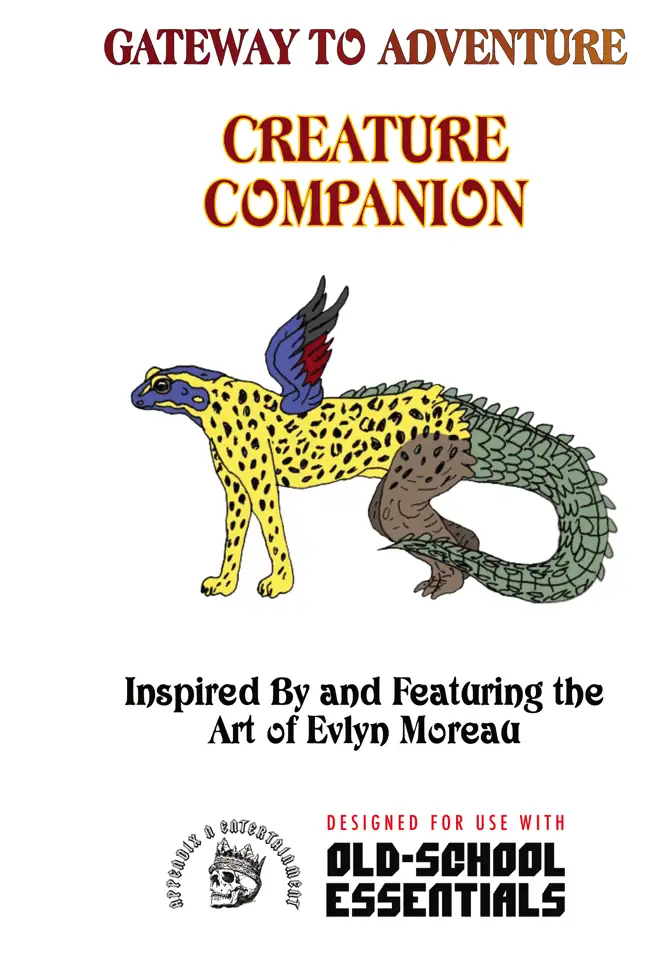 Creature Companion - Old-School Essentials Edition - Appendix N ...