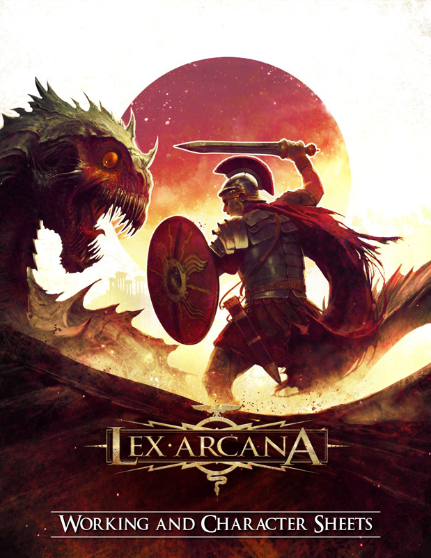 Lex Arcana RPG - Working and Character Sheet - Acheron Games | Lex ...