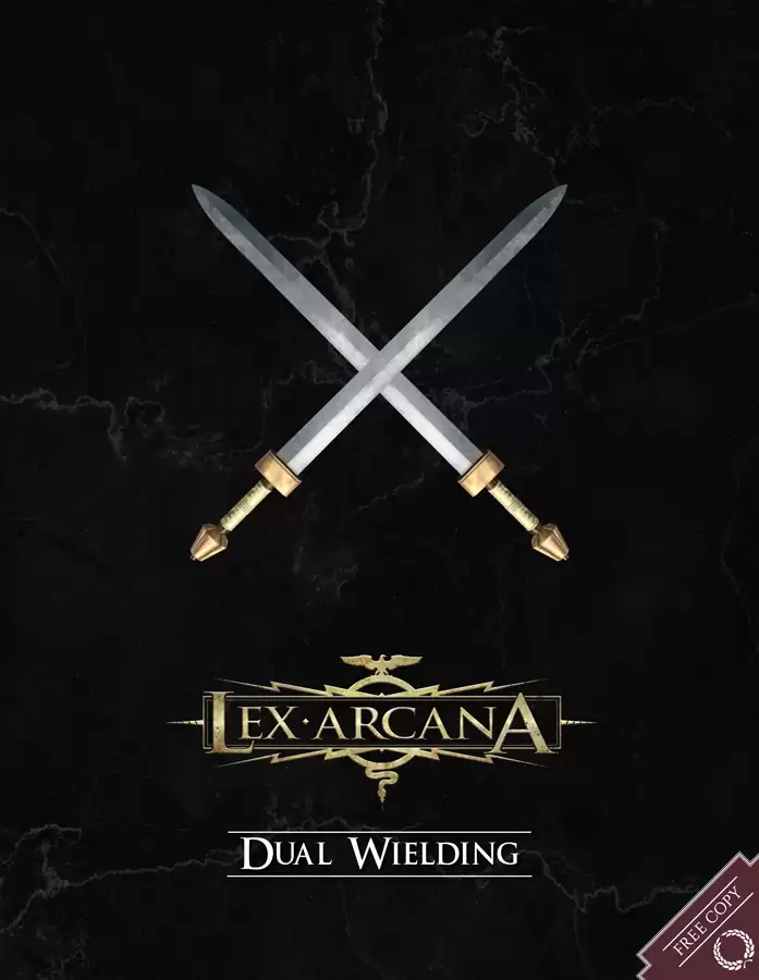 Lex Arcana RPG - Dual Wielding rule - Acheron Games | Lex Arcana ...