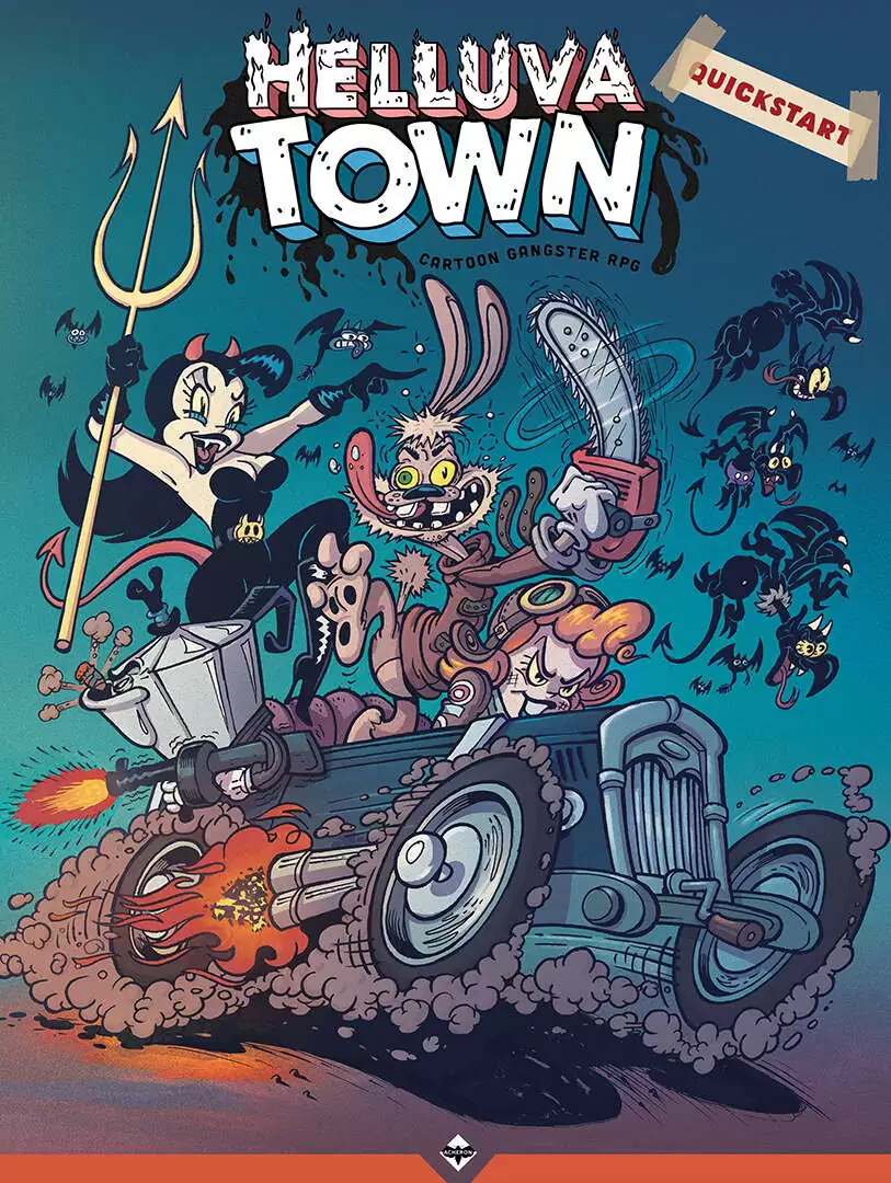 Helluva Town - Quickstart - Acheron Games | DriveThruRPG