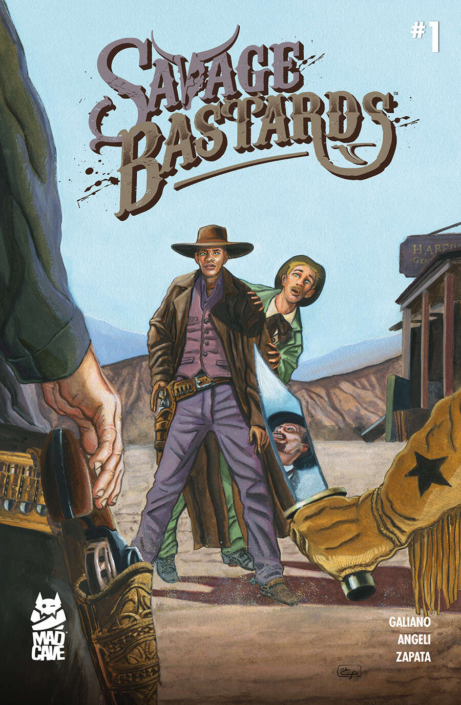 Savage Bastards #1 - Mad Cave Studios | DriveThruRPG