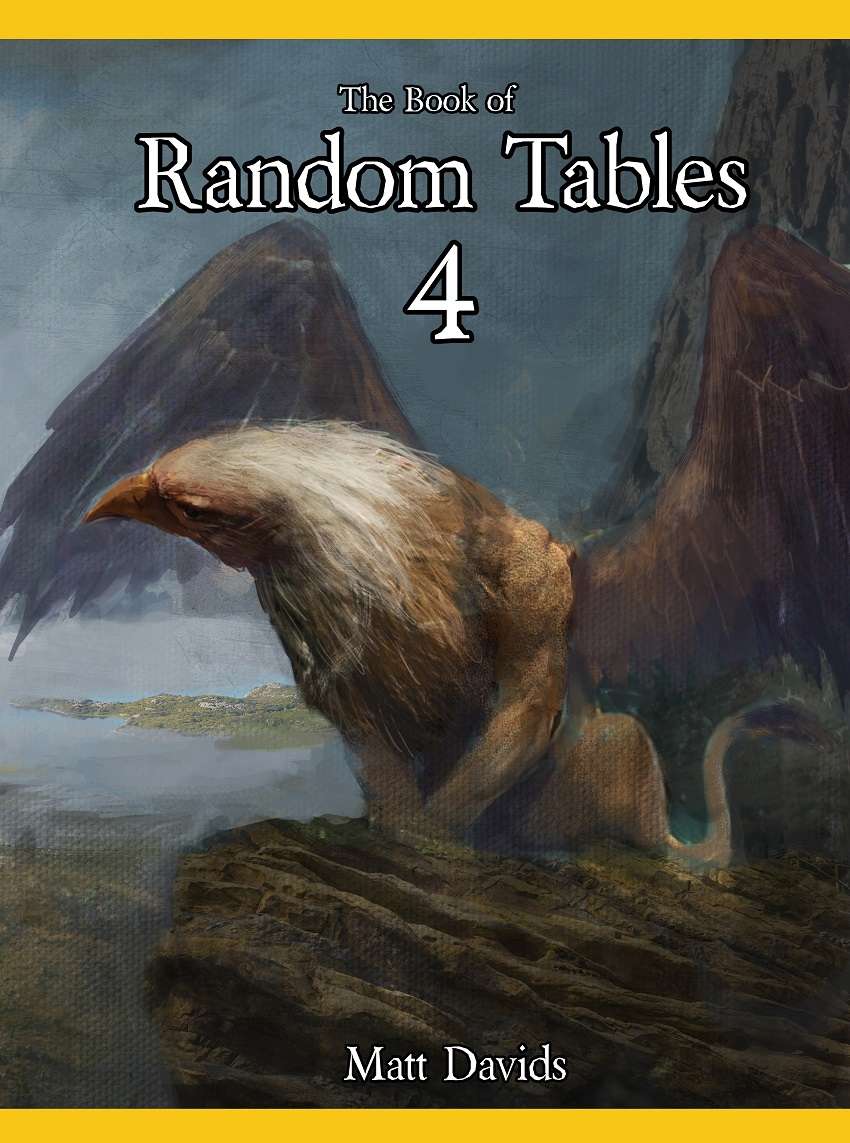 The Book of Random Tables 4 - dicegeeks | DriveThruRPG