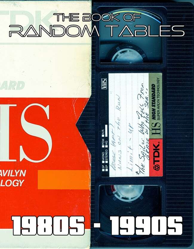 The Book of Random Tables: 1980s-1990s - dicegeeks | DriveThruRPG