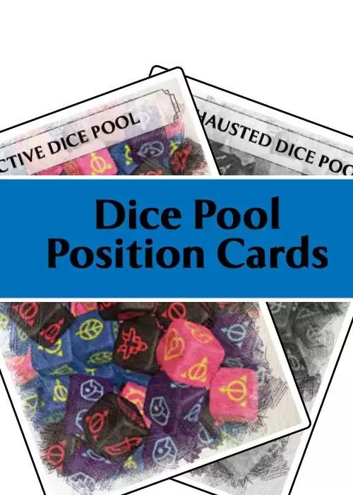 Ashes Dice Pool Cards - Julius Besser | DriveThruRPG