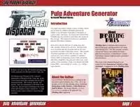 Modern Dispatch (#42): Pulp Adventure Generator - Adamant Entertainment | DriveThruRPG