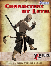Venture 4th: Characters By Level - Adamant Entertainment | DriveThruRPG