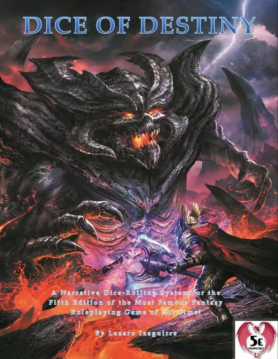 Dice of Destiny for 5E - Lazaro Izaguirre | DriveThruRPG
